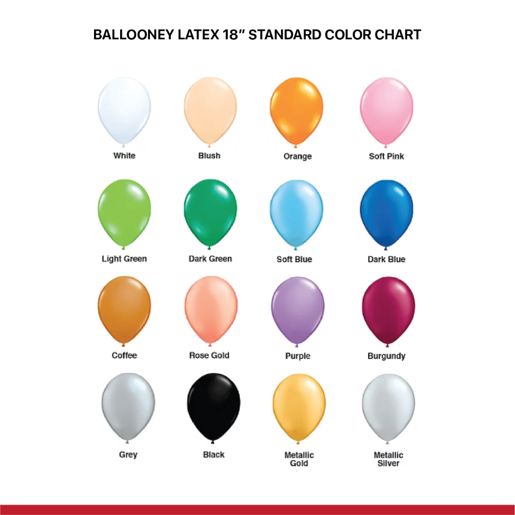 Latex 18 inch Balloon | BALLOONEY