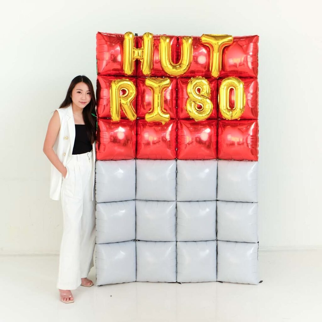 Merdeka Milli Backdrop | BALLOONEY